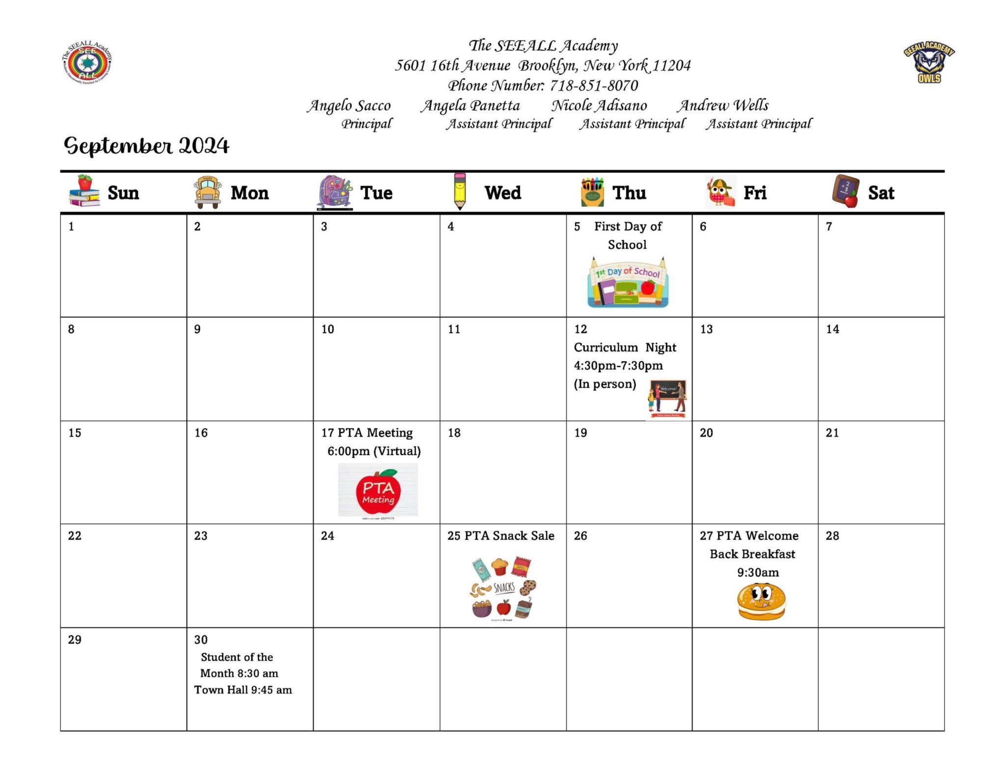 The SEEALL Academy – PS/IS 180