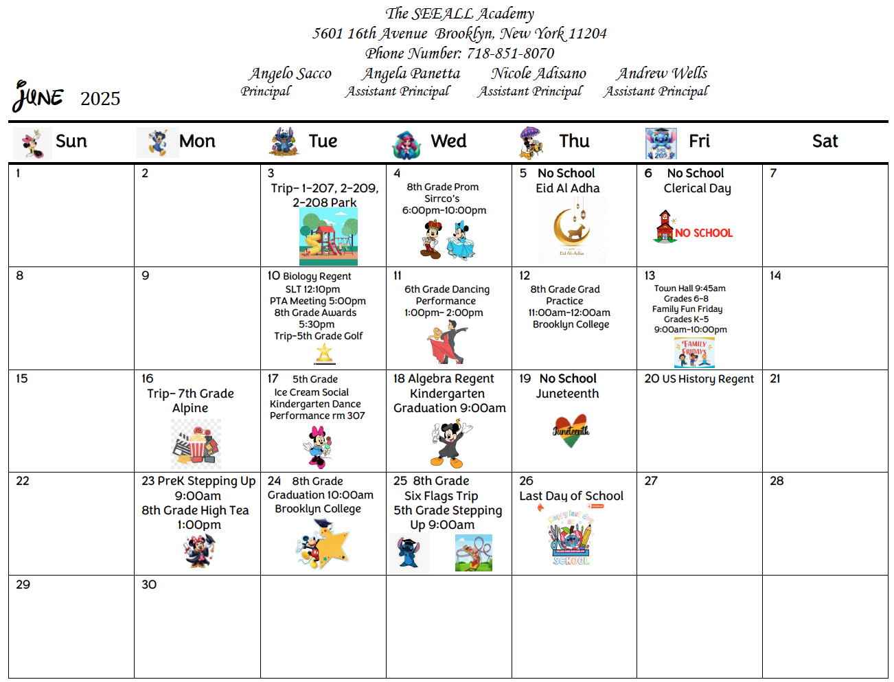 Calendar – The SEEALL Academy